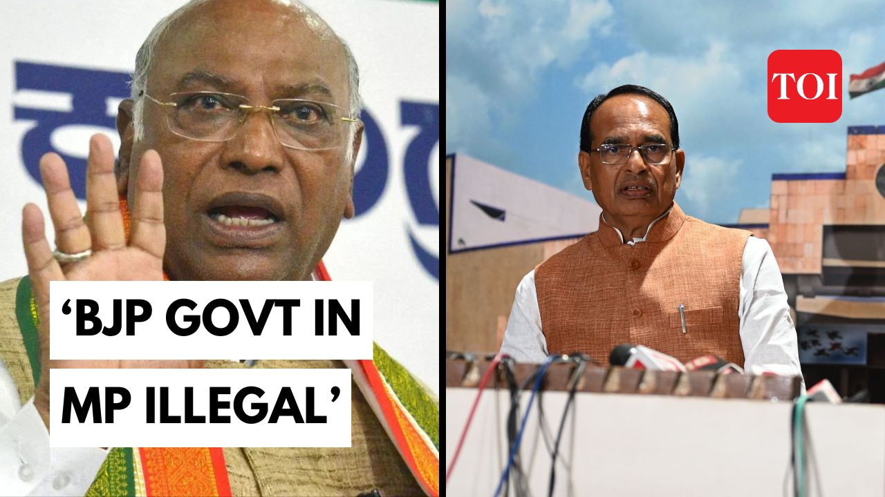 BJP Govt in Madhya Pradesh illegal, they steal our MLAs: Mallikarjun Kharge