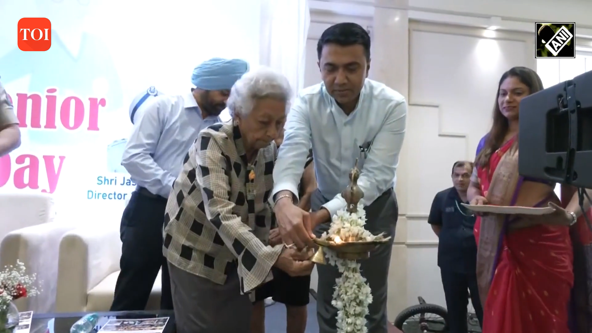 Goa Police celebrates World Senior Citizens Day: CM Pramod Sawant ...