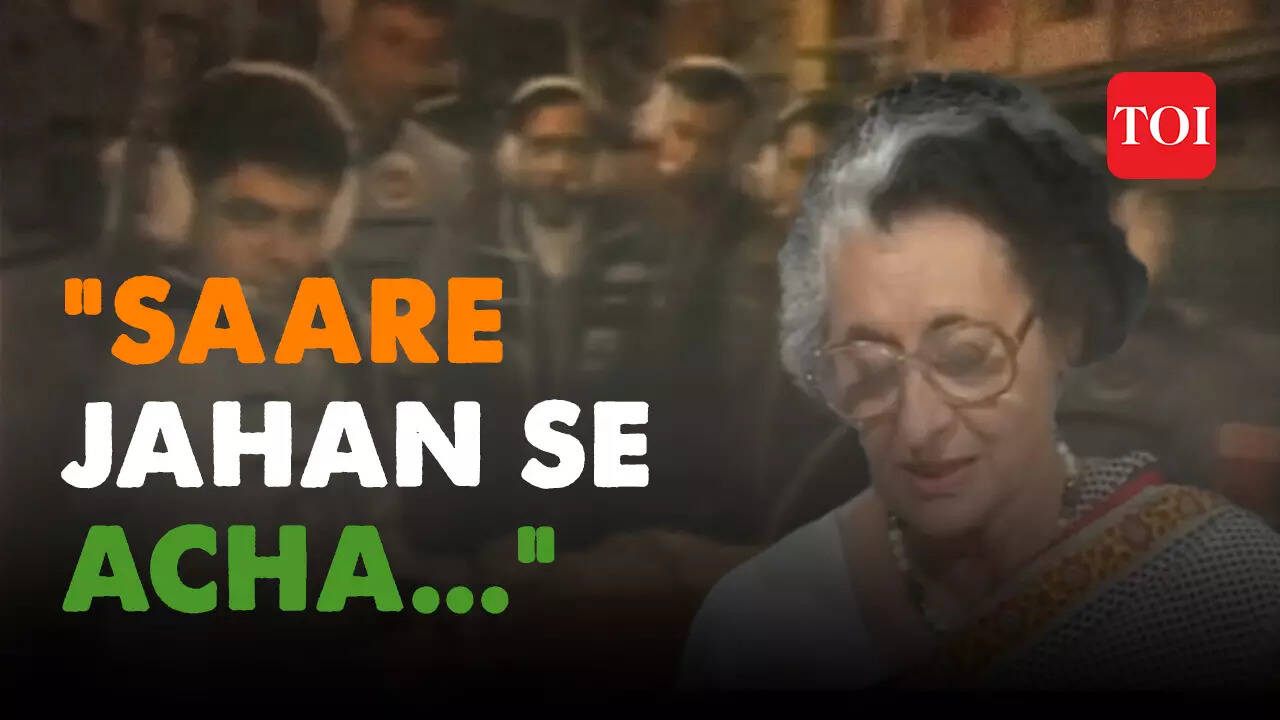 As Chandrayaan-3 Approaches the Moon, Watch Indira Gandhi speaking to IAF pilot Rakesh Sharma on ...