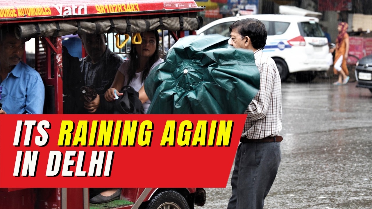 IMD issues 'Yellow' alert as Delhi awakens to fresh morning rain