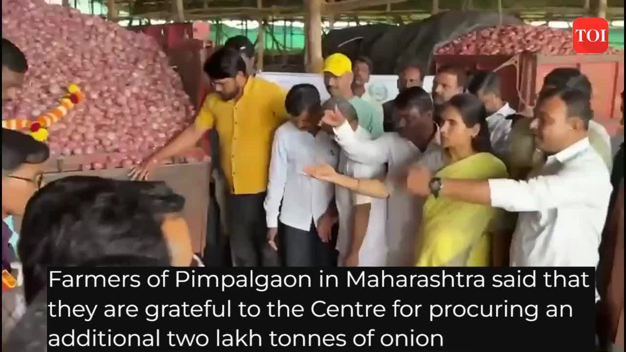 'Grateful to central govt but...': Farmers of Pimpalgaon on onion purchase by NAFED