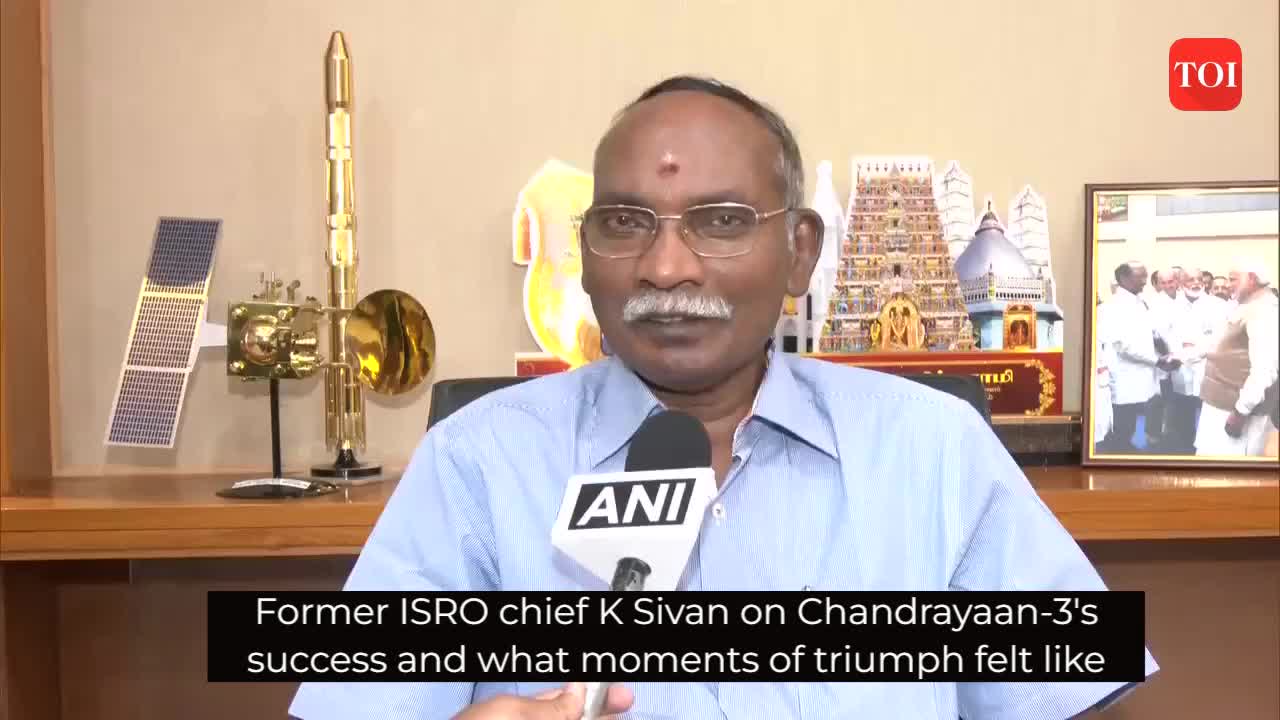 Former ISRO chief K Sivan on Chandrayaan-3's success