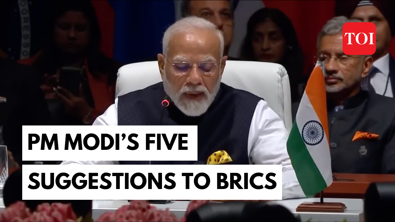 brics summit: 15th BRICS Summit: PM Narendra Modi’s 5 suggestions to ...