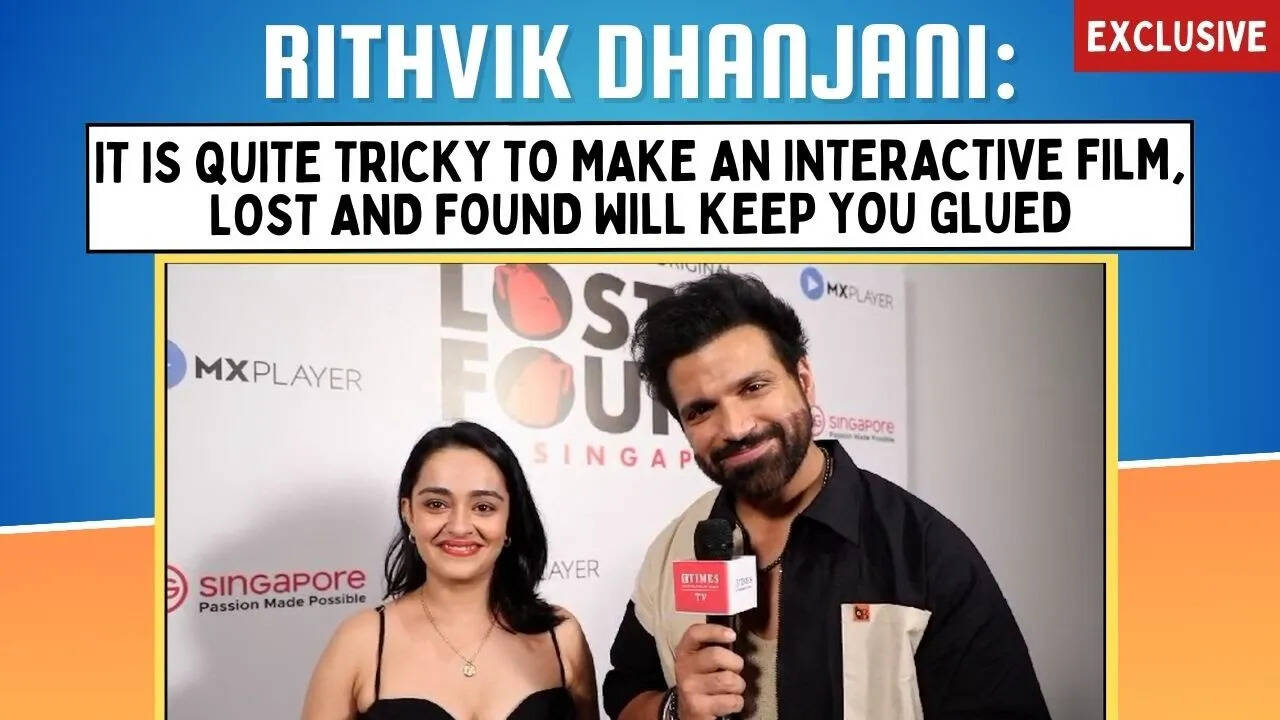 rithvik: Rithvik Dhanjani, Apoorva Arora on their new interactive film 'Lost and Found'