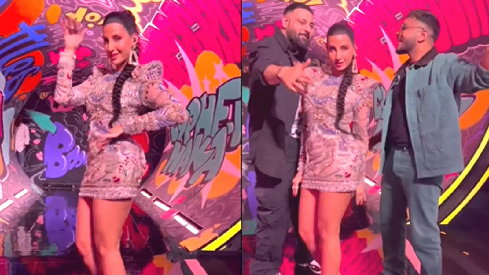 Nora Fatehi shows off her dancing skills in a new video with Badshah ...
