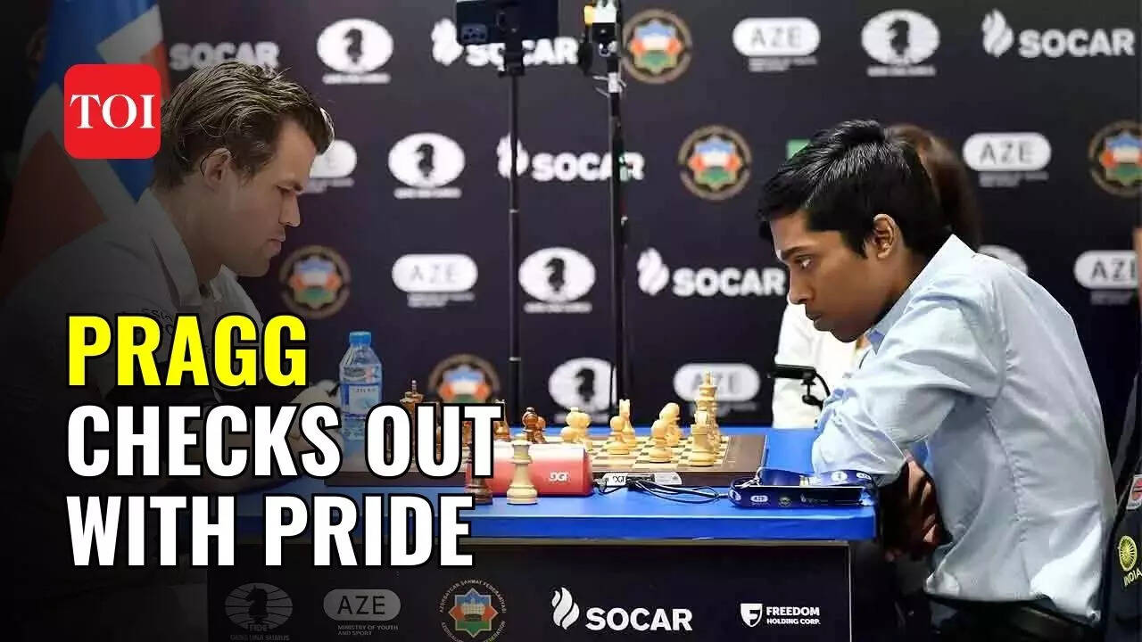 Watch: This is what R Praggnanandhaa said after Chess World Cup final loss