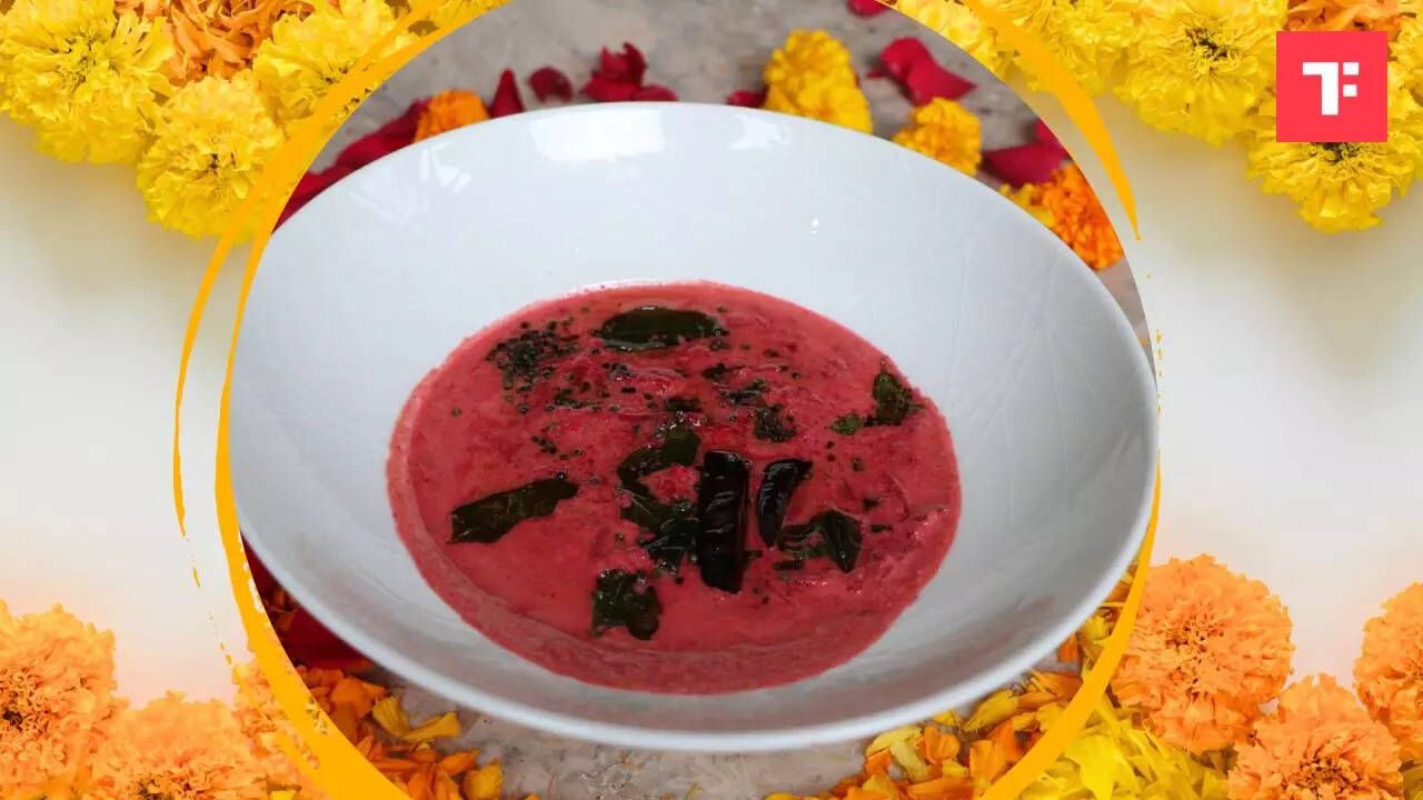 Watch: How to make Beetroot Pachadi - Times Food