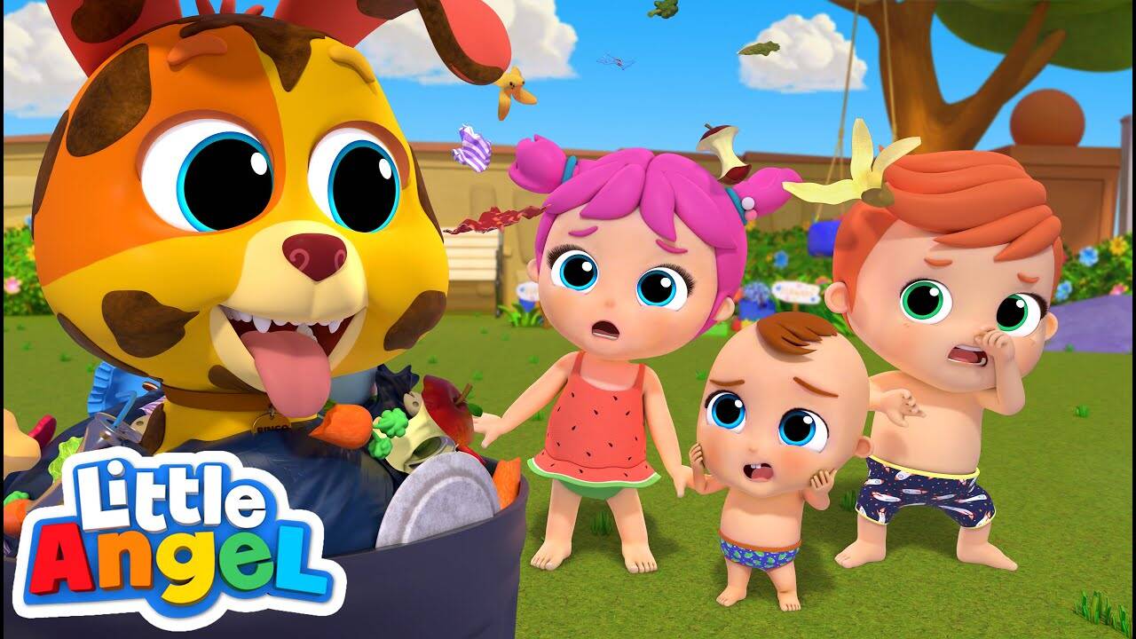 Nursery Rhymes in English: Children Video Song in English 'Bingo Needs a Bath'