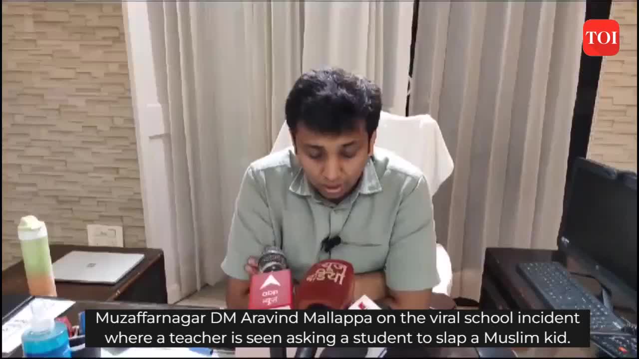 DM Aravind Mallappa on the Muzaffarnagar viral school incident