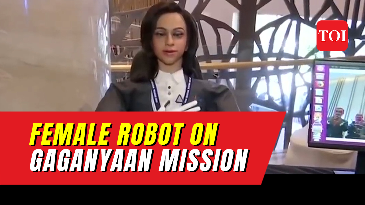 Watch: India to send female robot "Vyommitra" to space in Ganganyaan ...