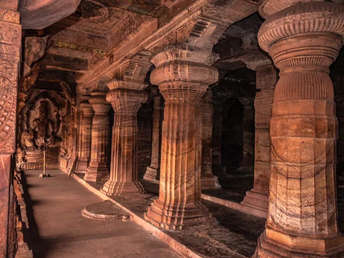 Badami Caves: A natural architectural marvel of ancient India, - Times ...