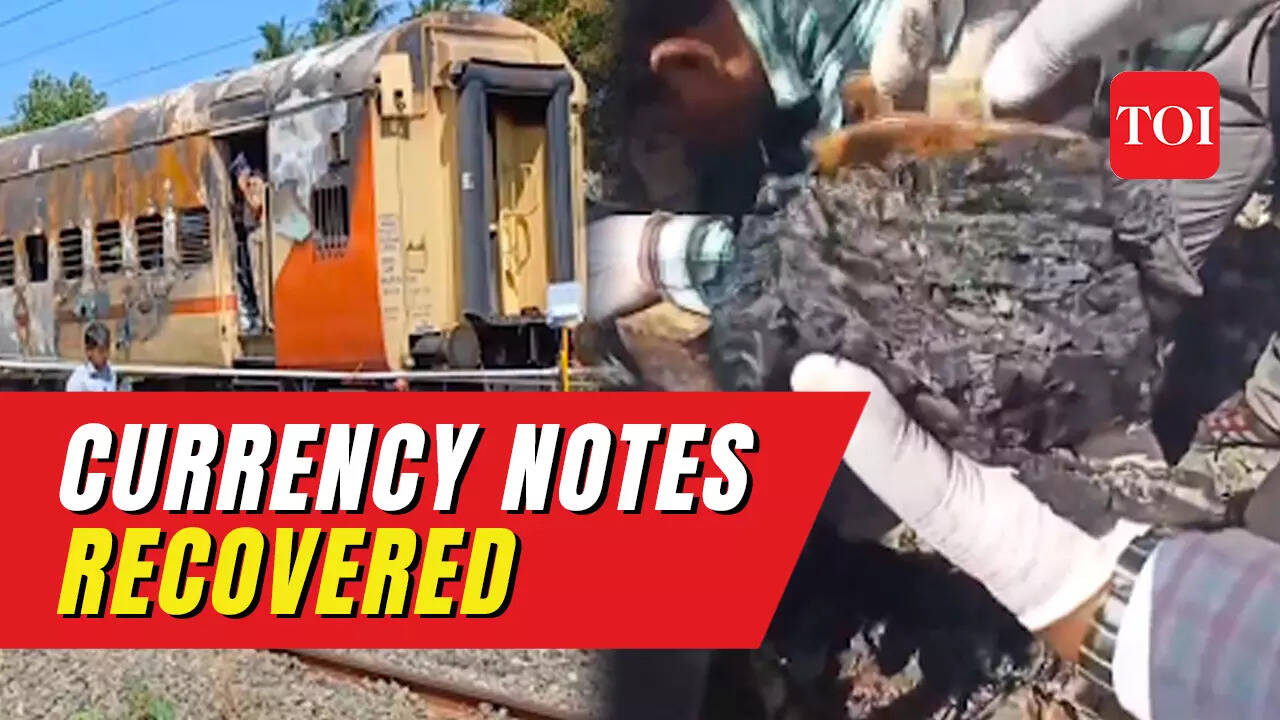 New twist in Madurai train fire: Forensic team discovers currency notes ...