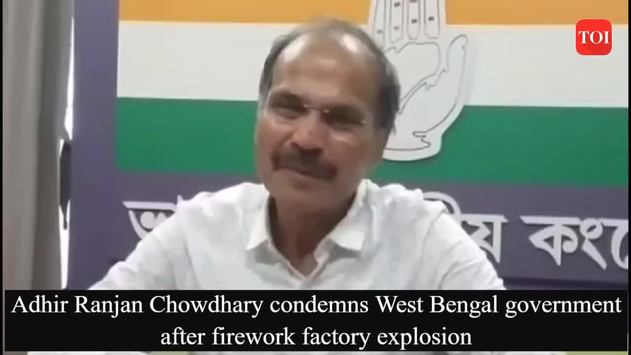 West Bengal: Adhir Ranjan Chowdhury criticizes West Bengal government for permitting unsafe ...