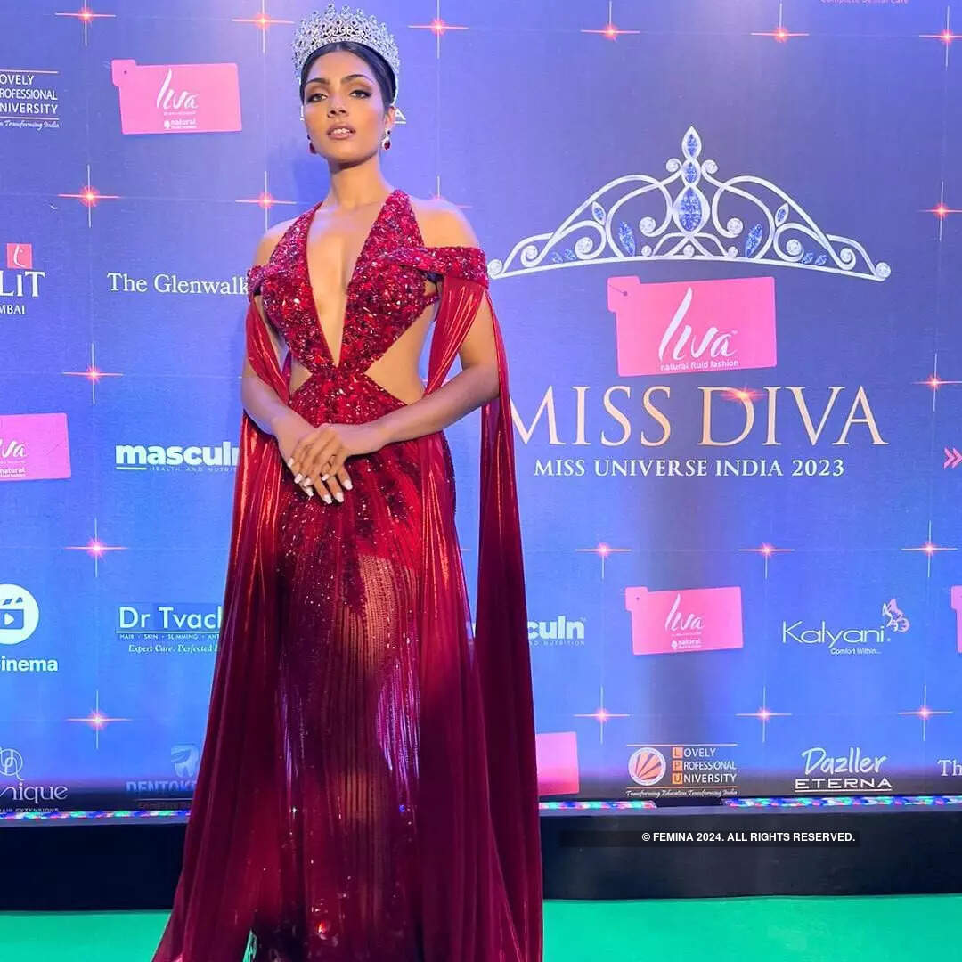 Red Carpet Appearances at LIVA Miss Diva 2023 grand finale