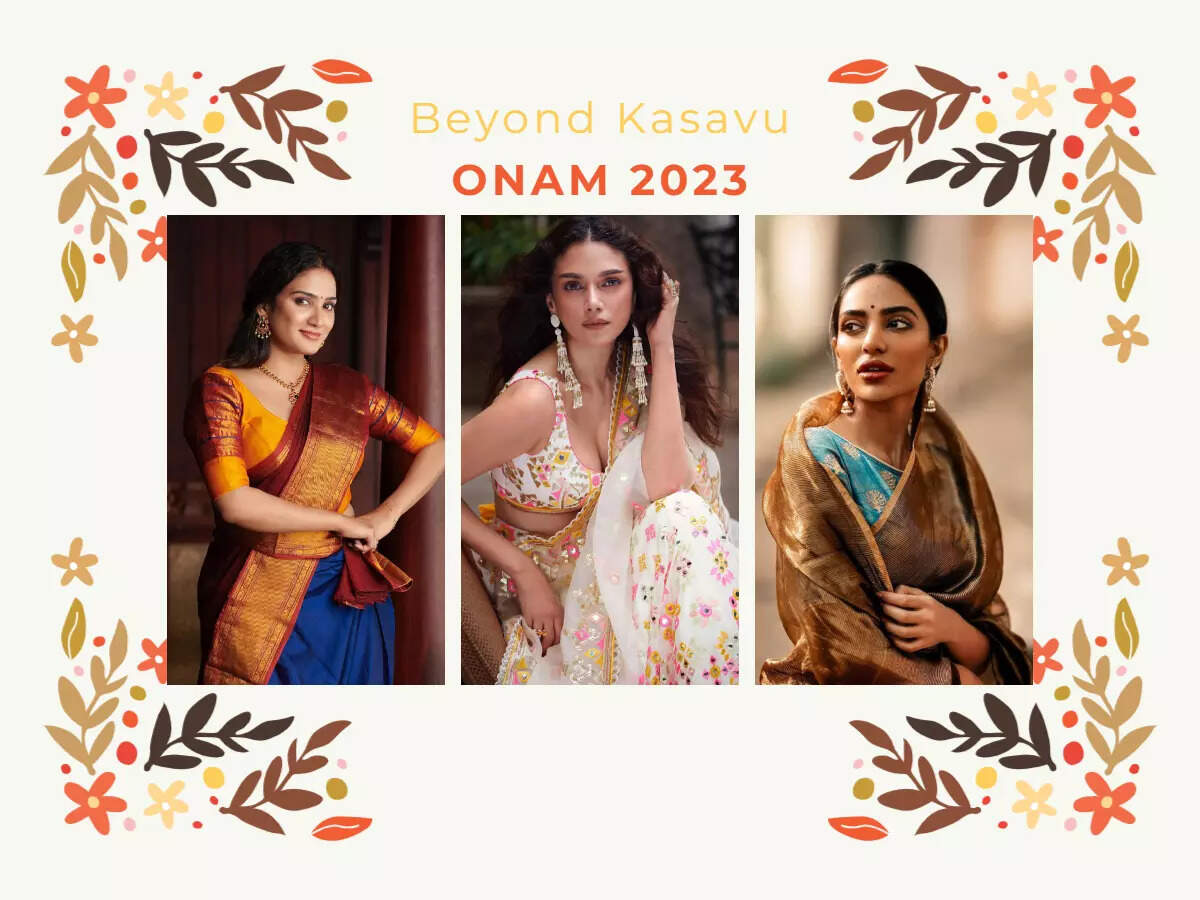 Onam 2023: Tired of repeating Kasavu ensembles? Here are some outfit ideas inspired by M-Town divas