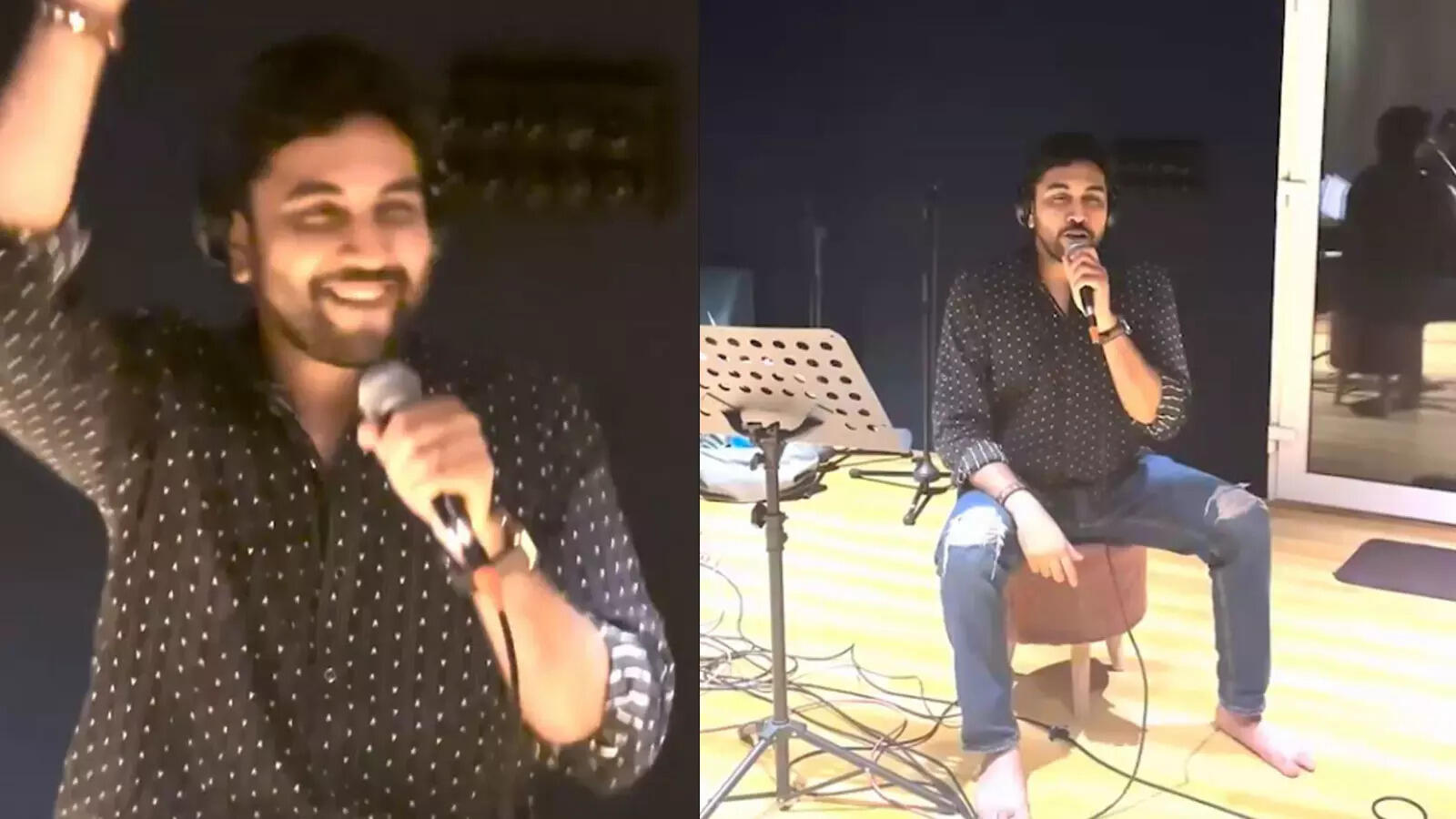 Parth Oza ignites the Navratri frenzy with an energetic rehearsal video