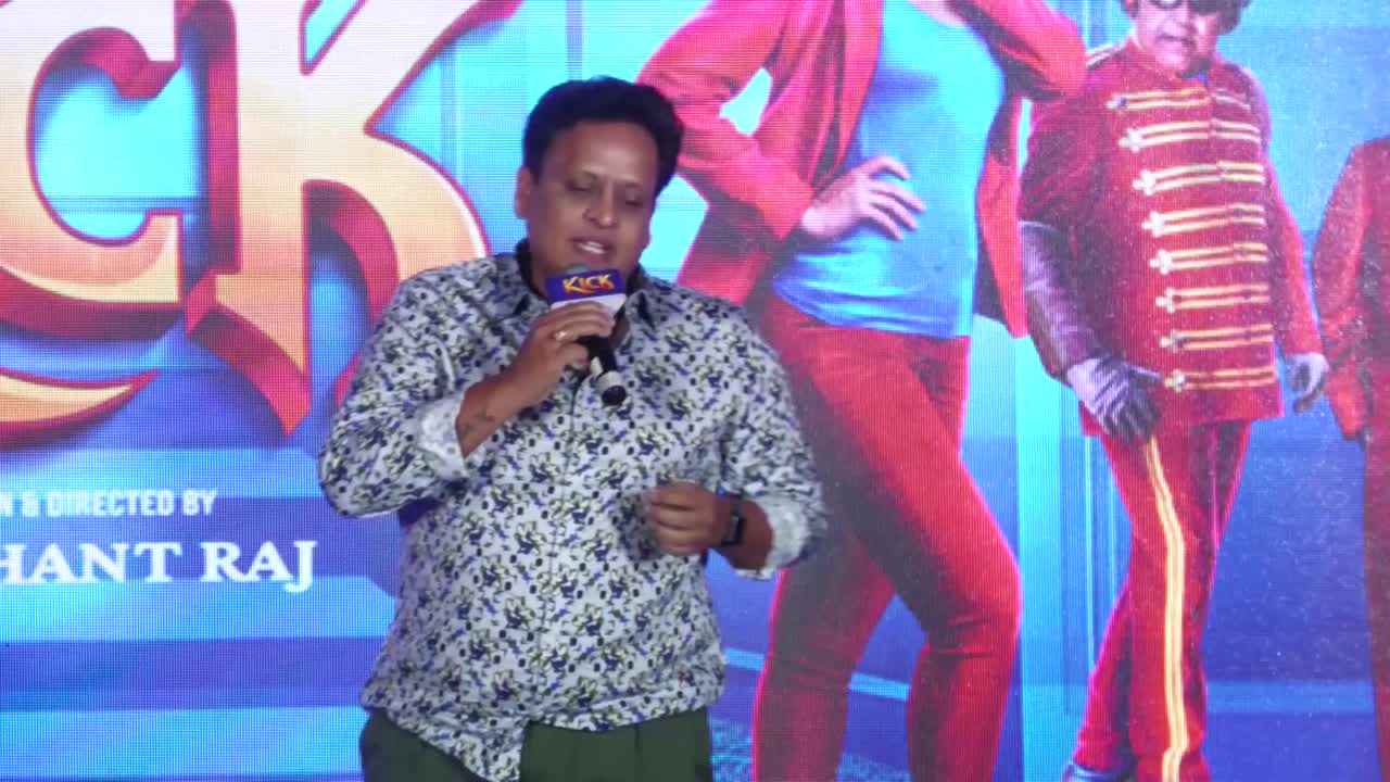 Director Prashanth Raj's speech at Santhanam's 'Kick' movie meet