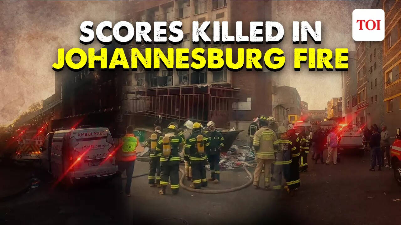 South Africa Fire Tragedy: At least 63 killed in Johannesburg fire ...