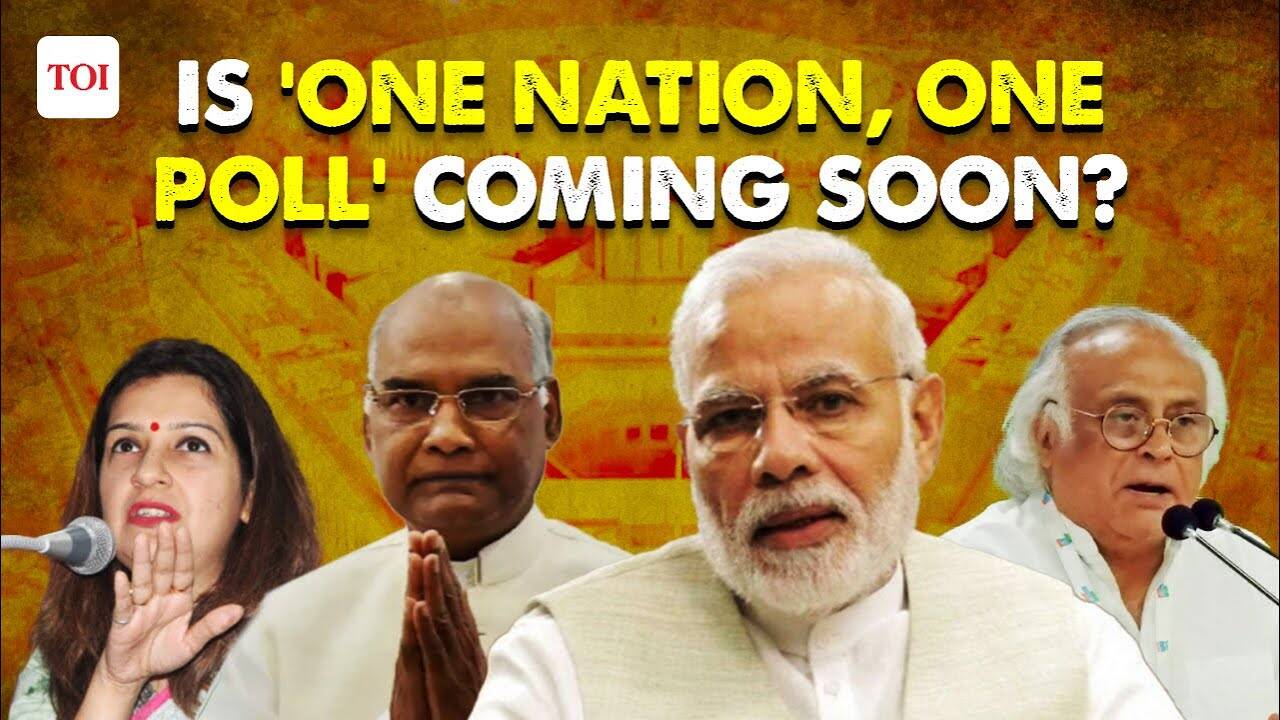 'One Nation, One Election' closer to becoming a REALITY, Opposition ...