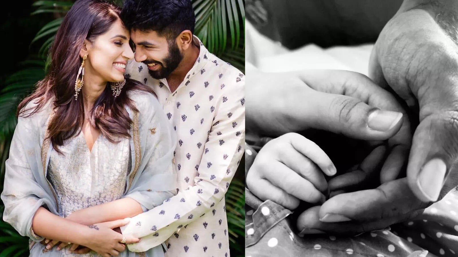 jasprit bumrah: Jasprit Bumrah and Sanjana Ganesan blessed with a baby boy; Anushka Sharma ...