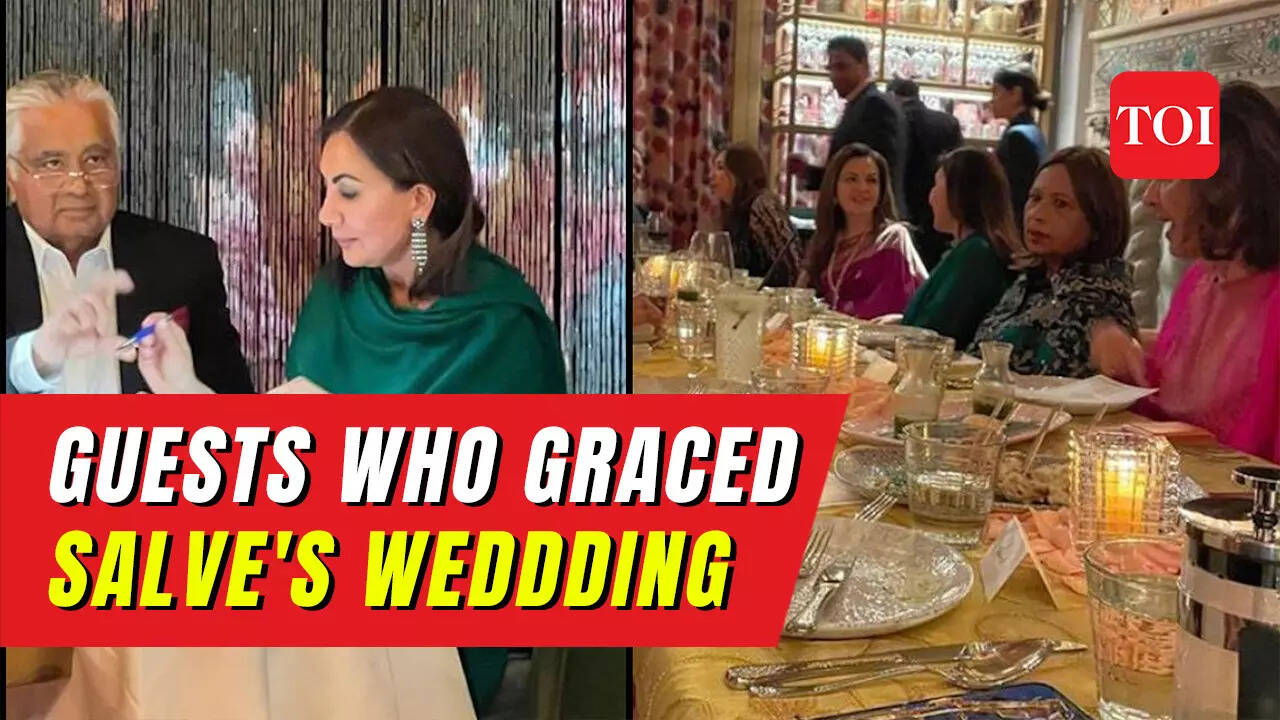 London: Harish Salve's lavish wedding draws high-profile guests ...