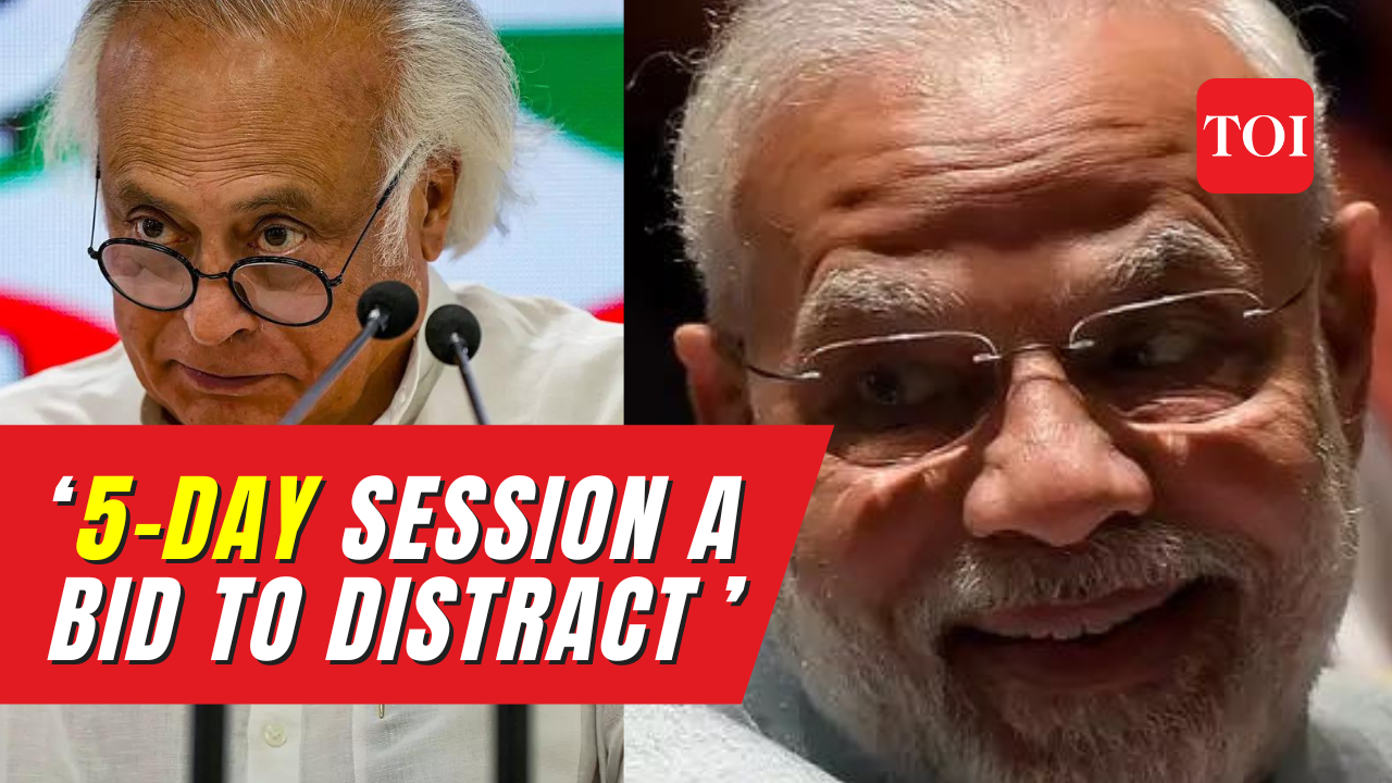 Congress questions PM Modi's 5-day Parliament session