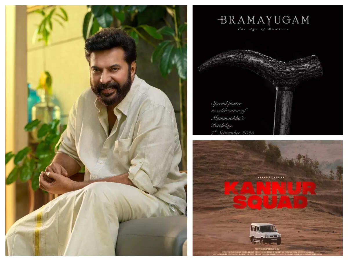 HBD Mammootty: From 'Kannur Squad' to 'Bramayugam,' movie announcements to look out for