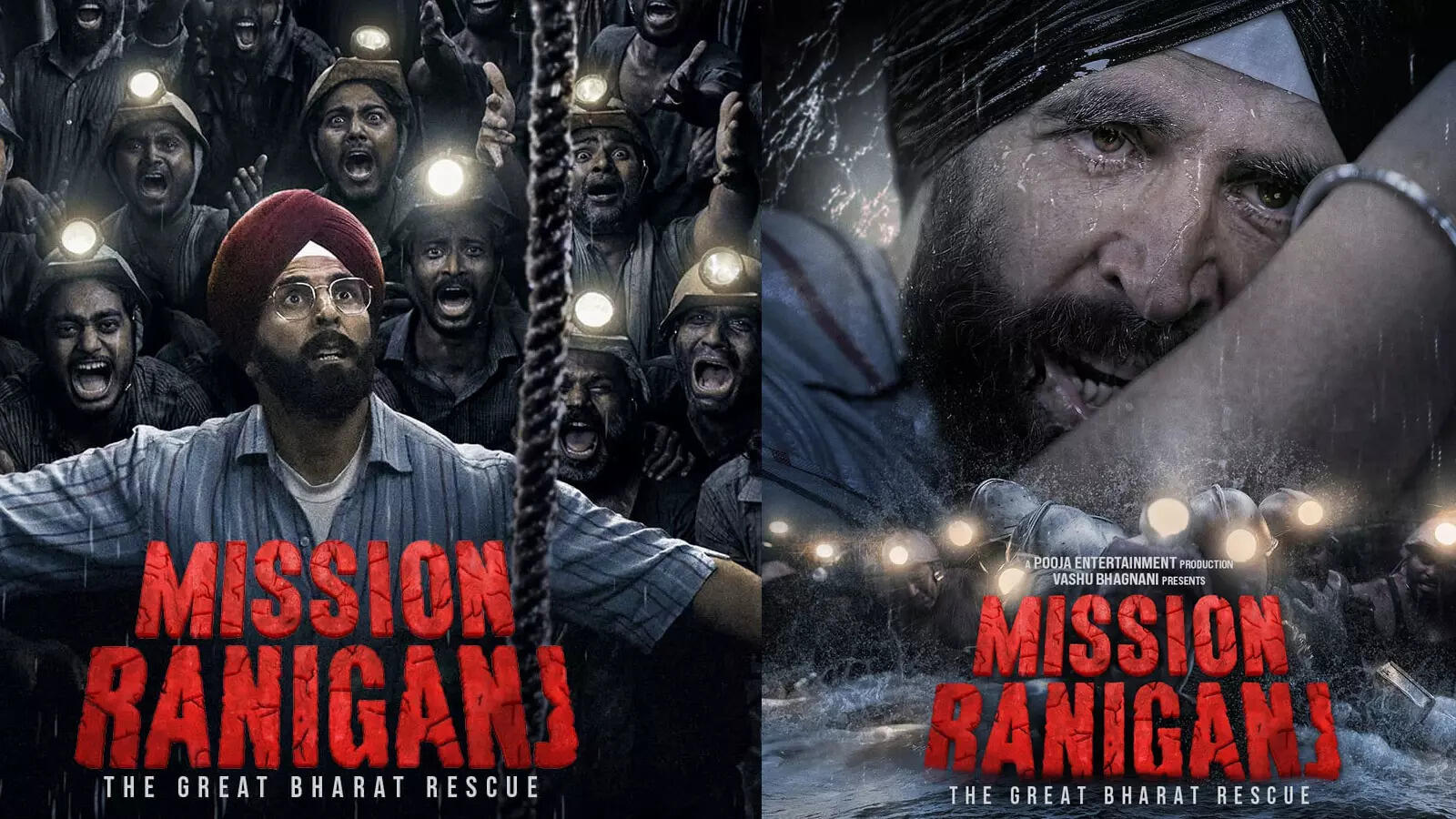 mission raniganj: Akshay Kumar shares a motion poster of his film ...