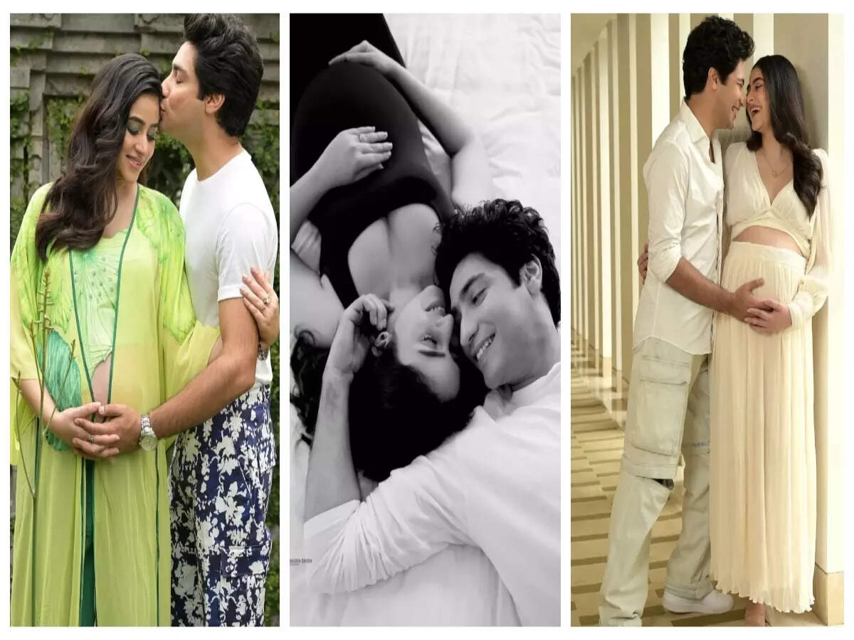 Ridhima Ghosh - Gaurav Chakraborty’s maternity photoshoot: Celebrating ...