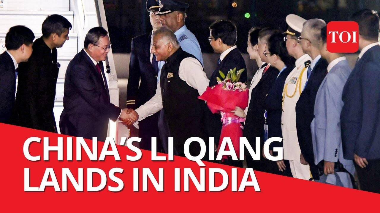 G20 Summit 2023 India China Premier Li Qiang arrives in New Delhi instead of Xi Jinping