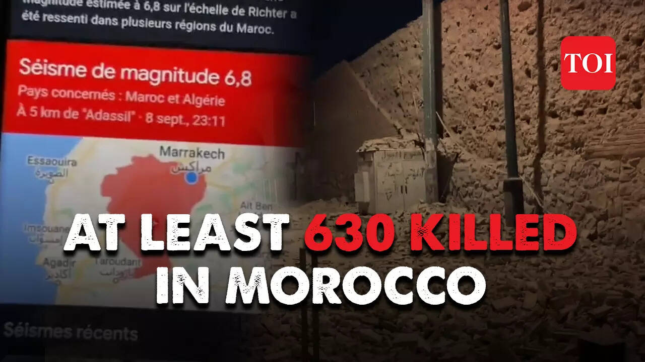 Video: Powerful 6.8-magnitude earthquake in Morocco kills over 600 Video: Powerful 6.8-magnitude earthquake in Morocco kills over 600