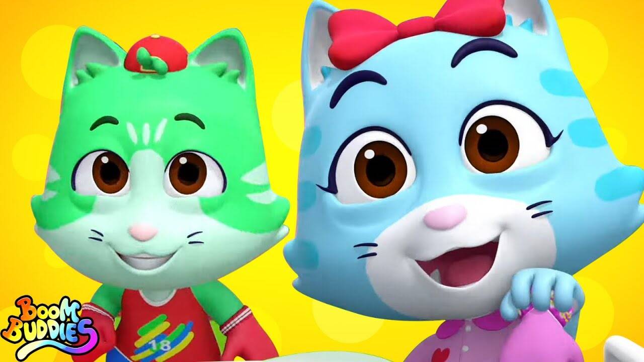 English Kids Poem: Nursery Song in English 'Three Little Kittens'