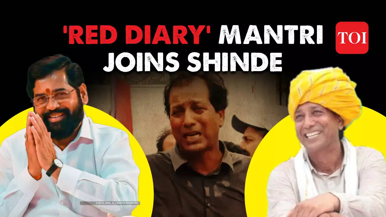 Rajendra Gudha of Rajasthan's 'red diary' fame, joins Eknath Shinde