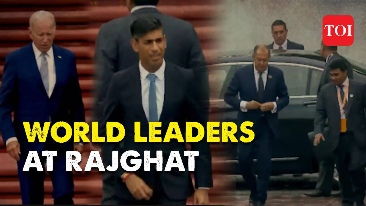 Watch: These world leaders paid homage to Mahatma Gandhi as PM Modi led ...