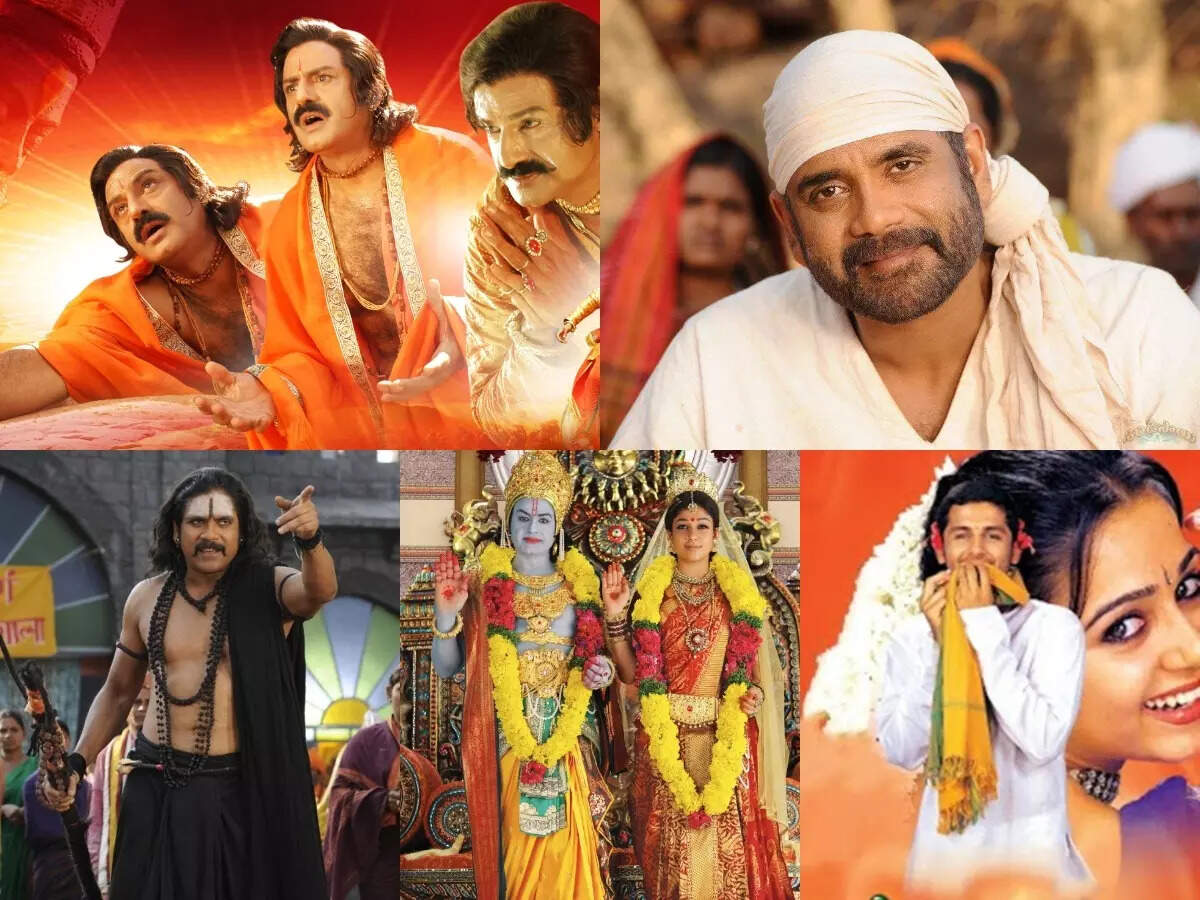 From 'Sri Rama Rajyam' to 'Pandurangadu': The golden era of Tollywood's ...