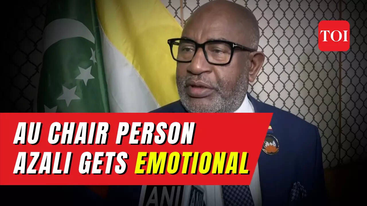 “I was about to cry…,” says AU Chairperson Azali Assoumani on inclusion ...