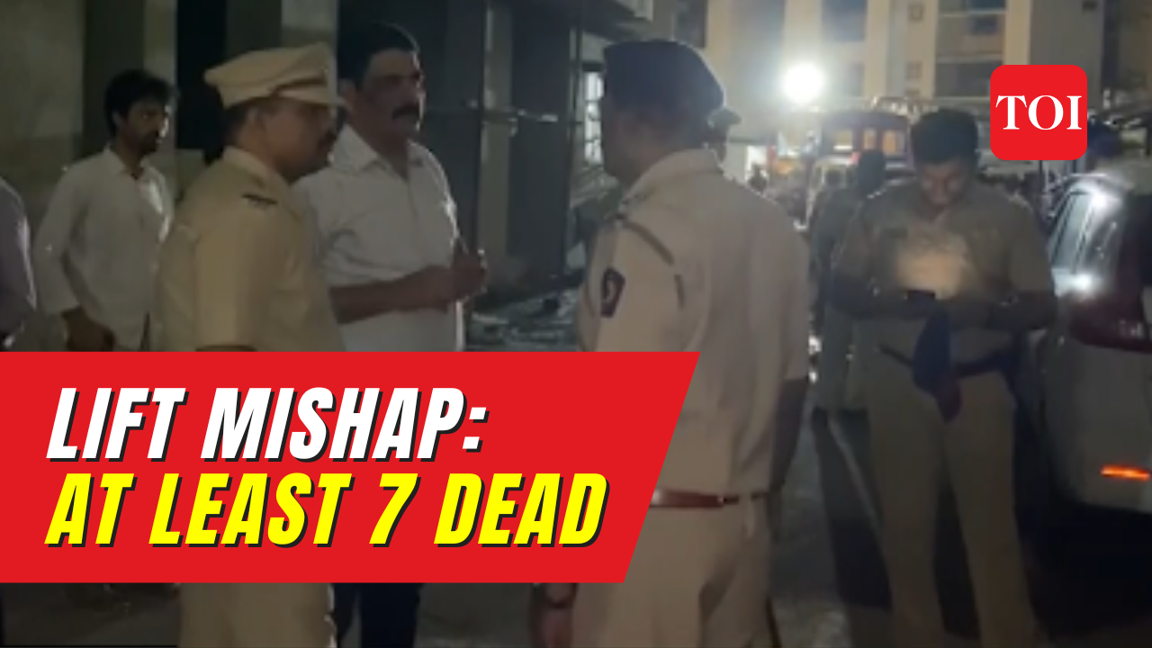 Lift plunges at 40-story Thane tower in Maharashtra: At least 7 workers ...