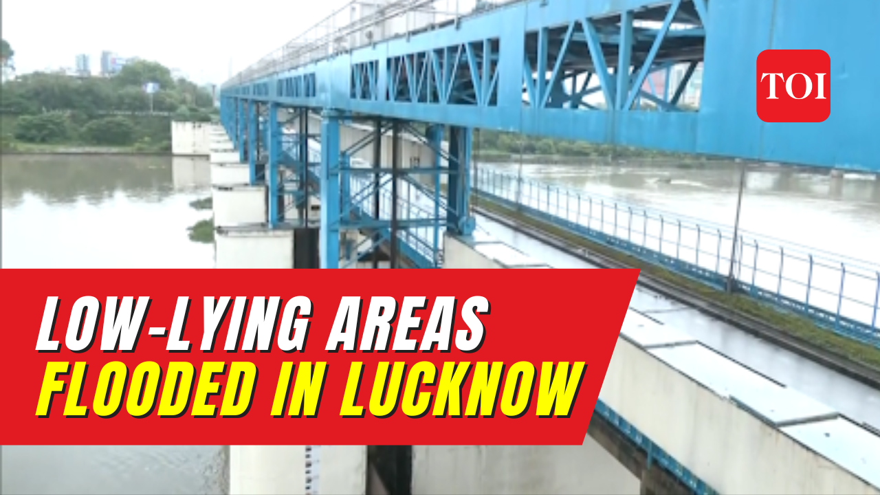 Lucknow Rains: Rising water levels of Gomti river flood low-lying areas