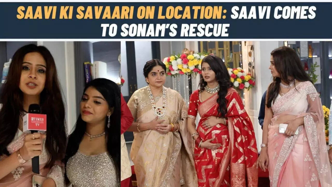 Saavi Ki Savaari on location: Sonam gets emotional after Saavi saves ...