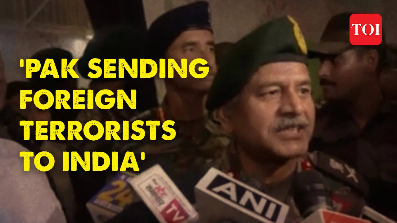 Pakistan is trying to send foreign terrorists to create disturbance in ...