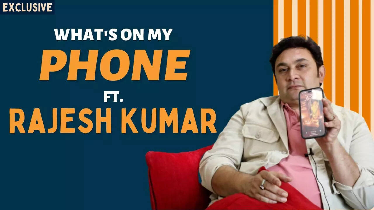 I have saved my wife Madhavi's name as Mad, laughs Rajesh Kumar