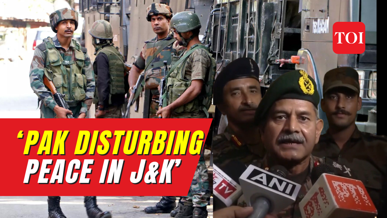 The Northern Army Commander alleges that Pakistan is attempting to ...