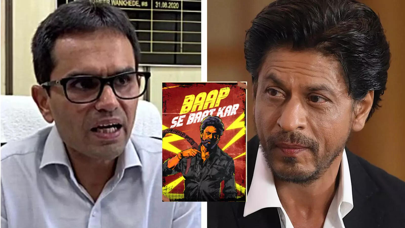 Shah Rukh Khan VS Sameer Wankhede: Buzz around Jawan's 'baap se baat kar' dialogue gains ...