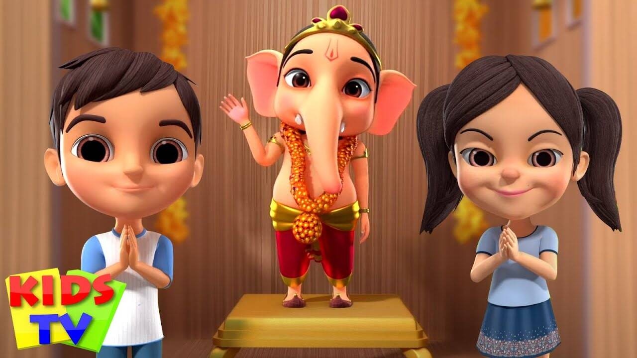 Check Out The Latest Children Hindi Rhyme Chotu Ganesha Kids - Check ...