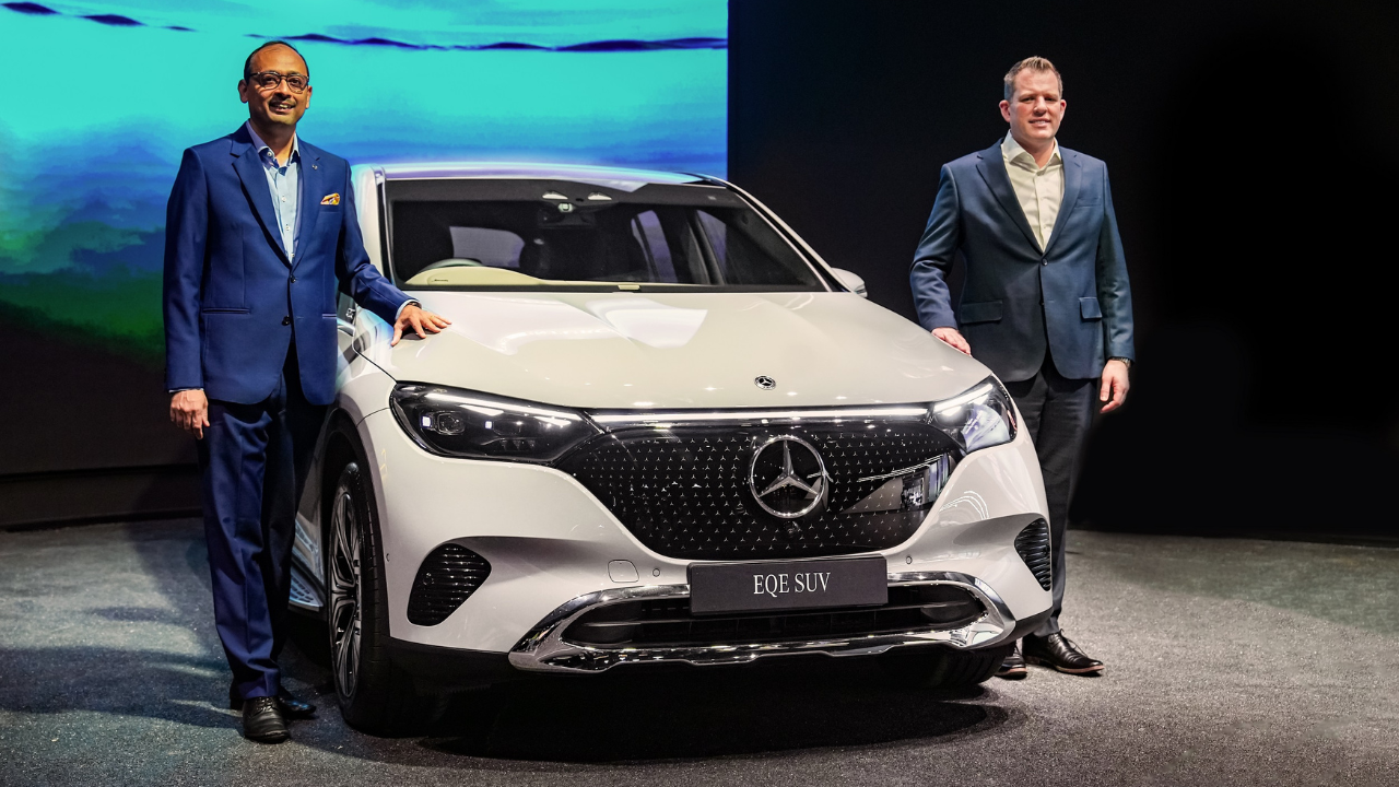 Mercedes-Benz EQE electric SUV in pictures: Price, features, range battery and more