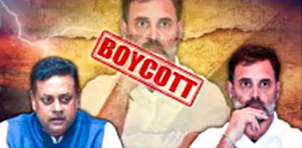 “If you want to boycott, boycott Rahul Gandhi”: BJP slams INDIA bloc’s boycott list of journalists