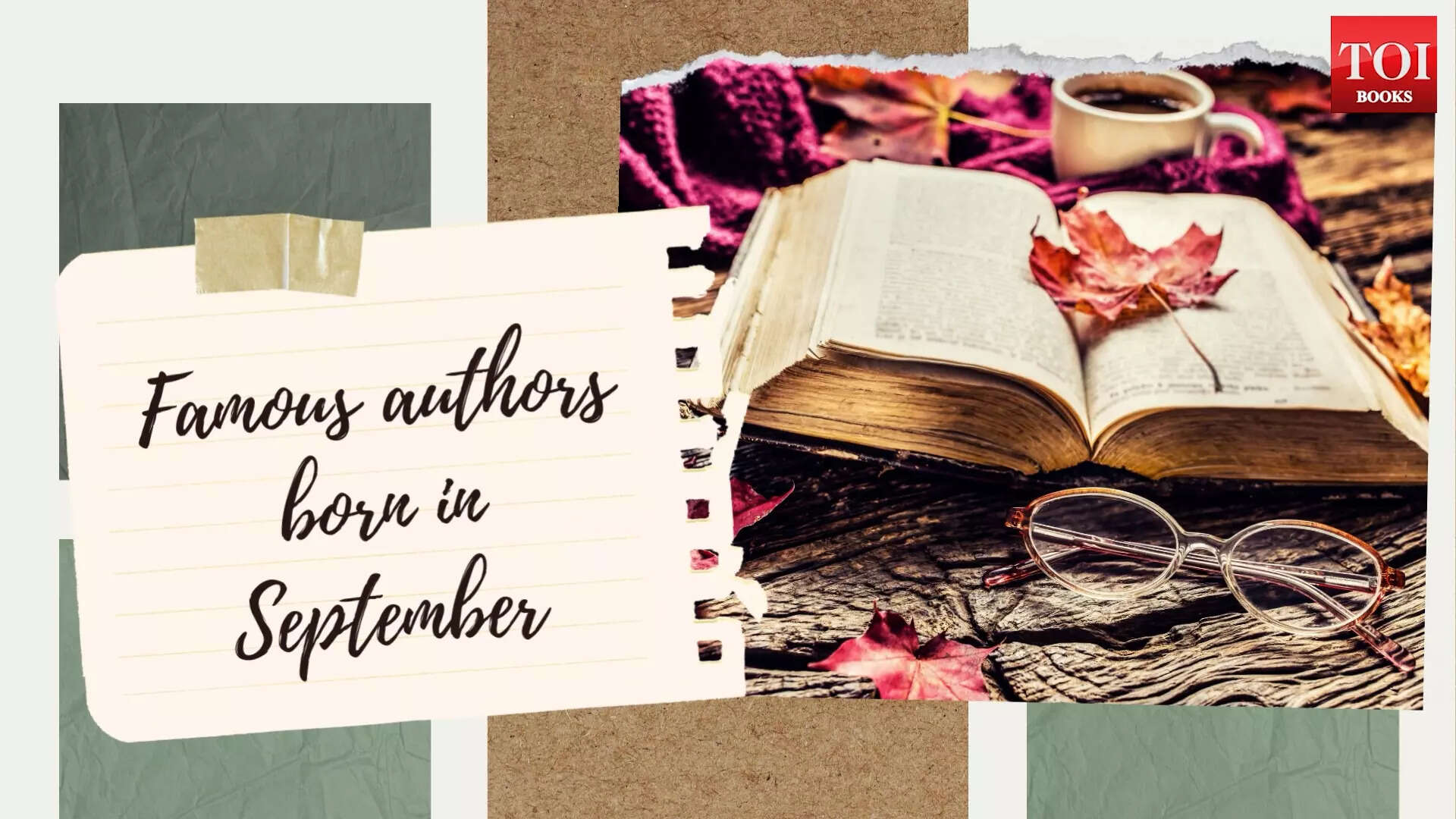 Famous authors who were born in September