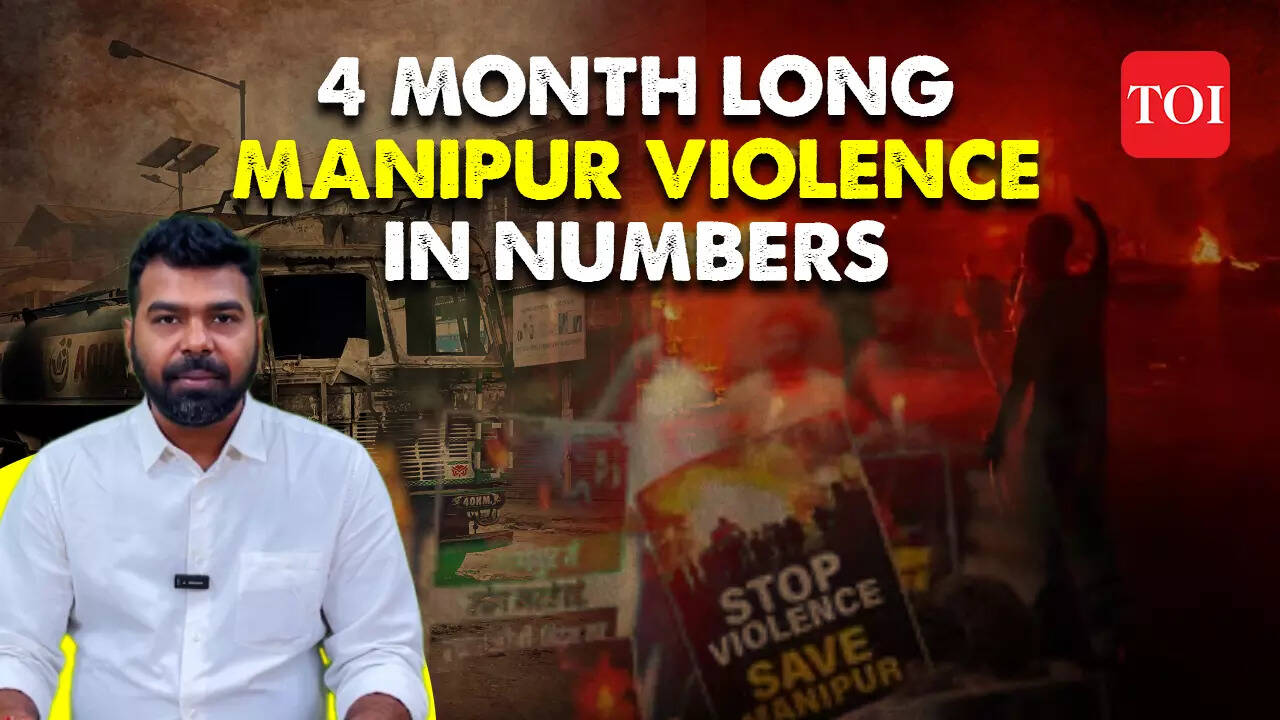 96 Dead bodies still unclaimed: Manipur government releases data of death and destruction after ...