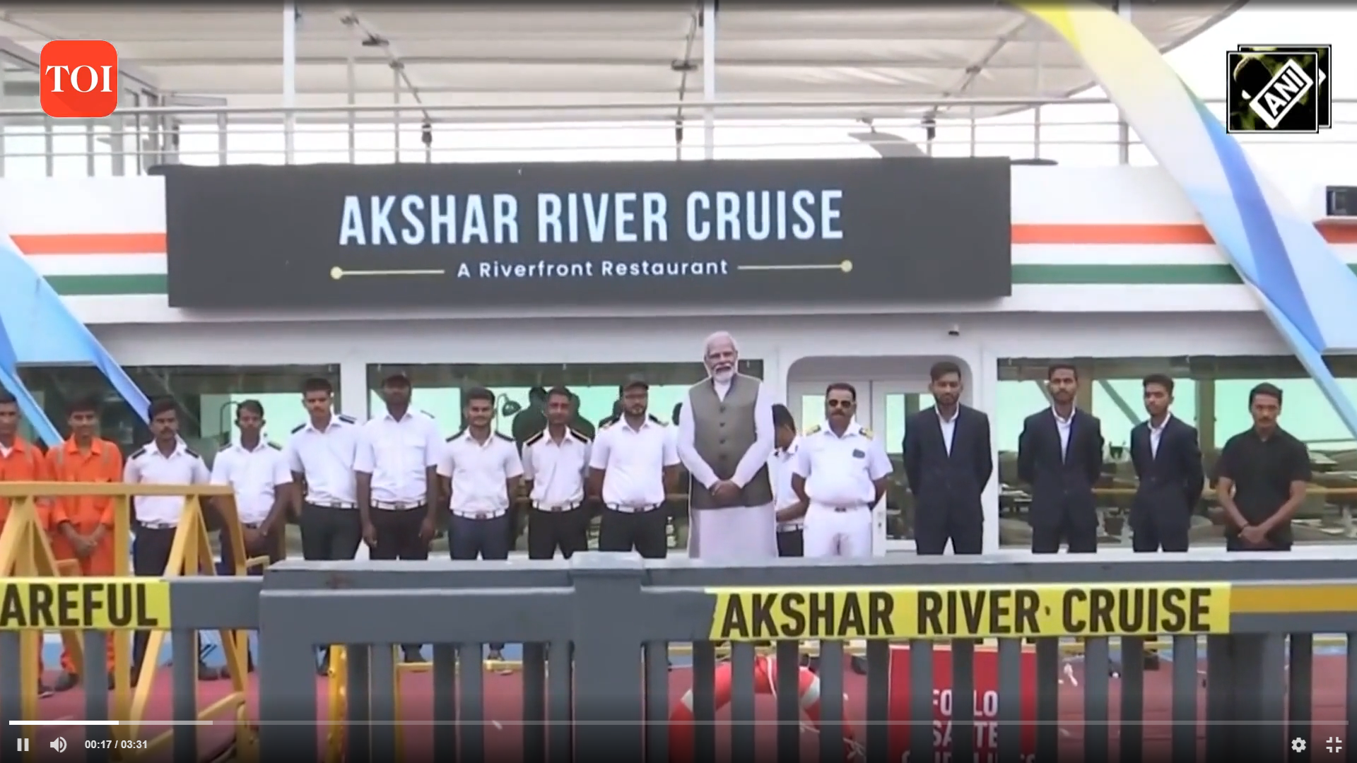 Ahmedabad: Akshar river cruise restaurant hosts special meal for ...