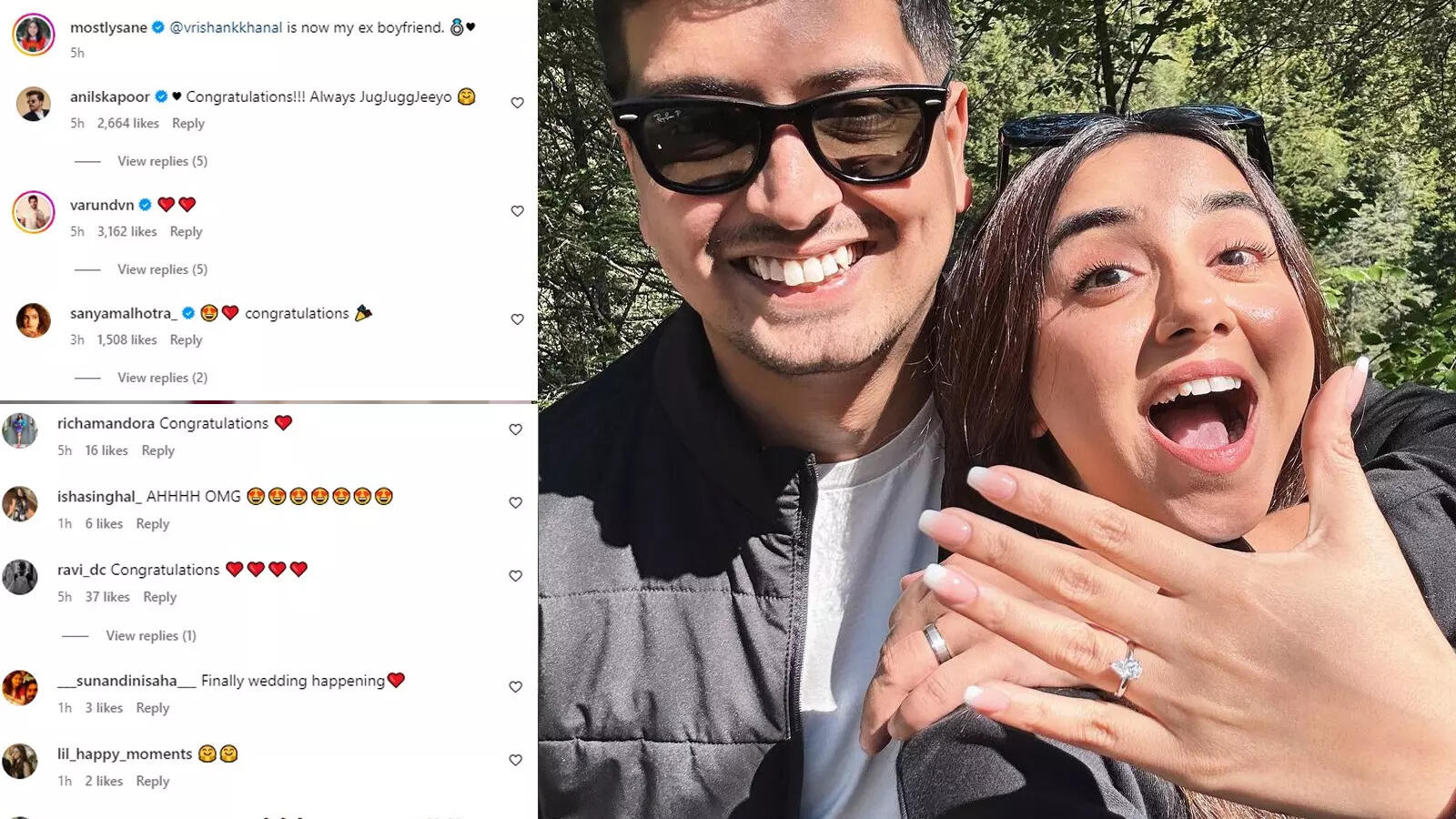 Mostly Sane aka Prajakta Koli gets engaged to long-time boyfriend ...